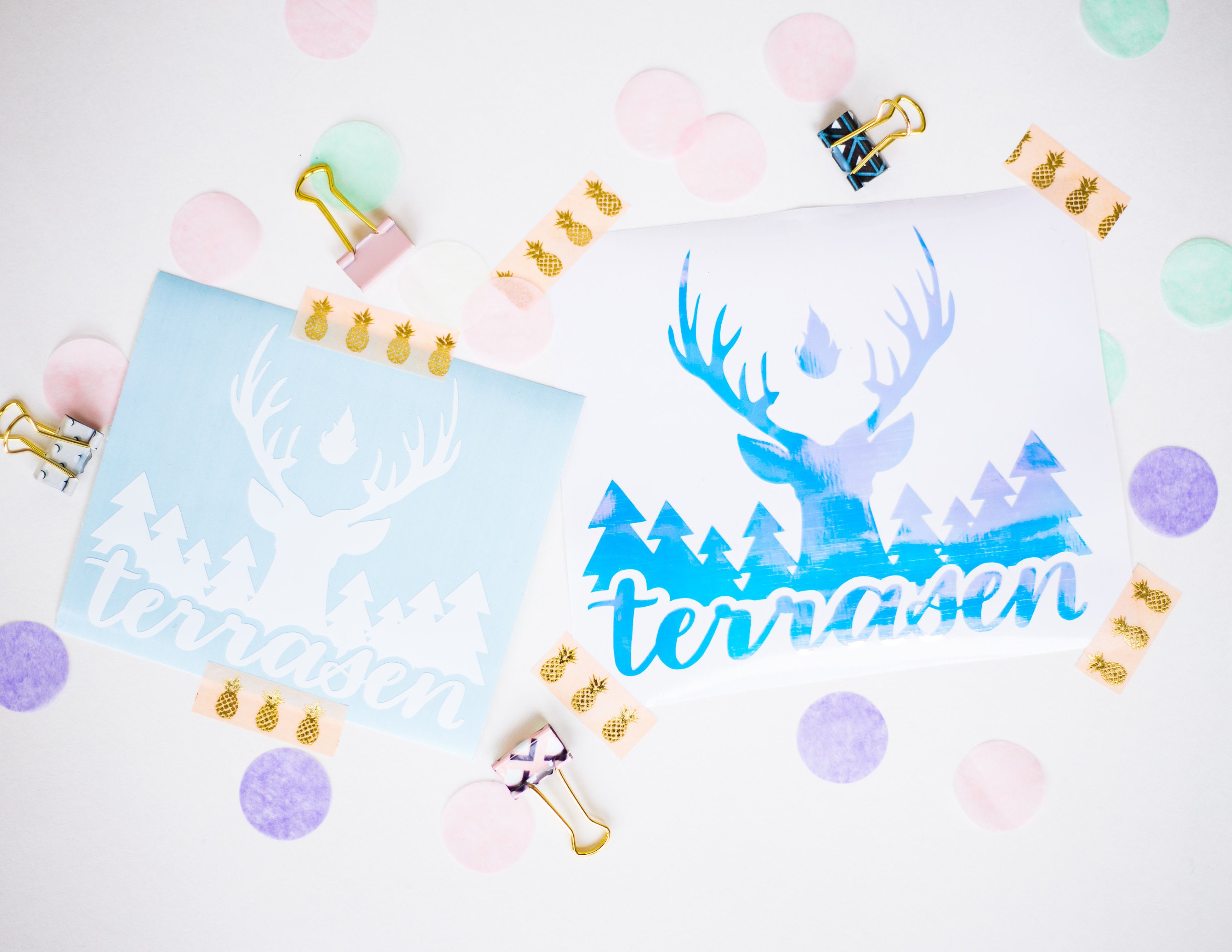 Terrasen Stag Vinyl Decal Throne of Glass Tog Aelin - Etsy