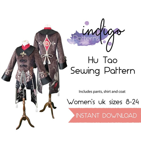 Genshin Cosplay Pattern - Etsy