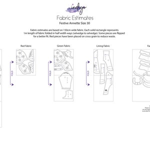 Festive Annette Cosplay Sewing Pattern: Dress & Cape (digital Download ...