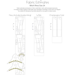 Witch Rhea Sewing Pattern, Rhea Cosplay Costume Pattern, FEH Halloween ...