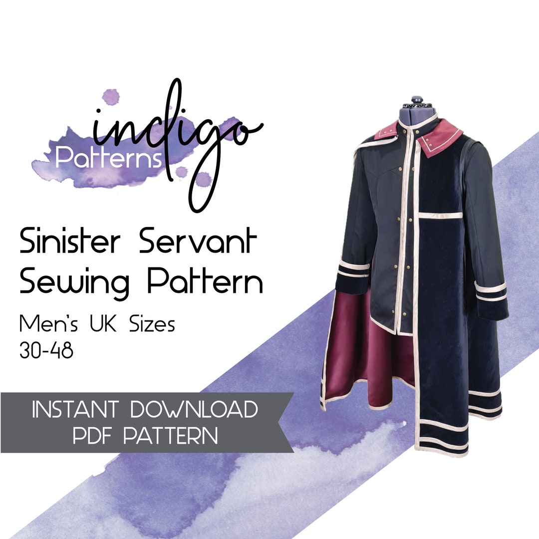 Sinister Servant Sewing Pattern - Digital Download - Etsy