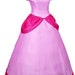 Classic Peach Cosplay Sewing Pattern, Princess Peach Costume Sewing ...