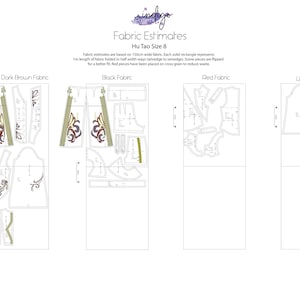 Hu Tao Genshin Impact Cosplay Sewing Pattern: Women's UK 8-24 (PDF ...