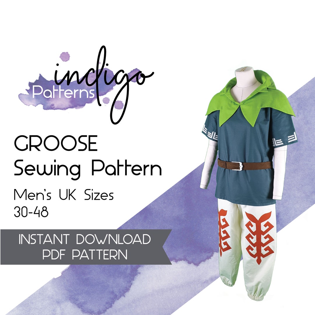 Groose Cosplay Sewing Pattern - Digital Download - Etsy