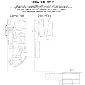 Holiday Hilda Cosplay Sewing Pattern, Hilda Goneril Cosplay Costume ...