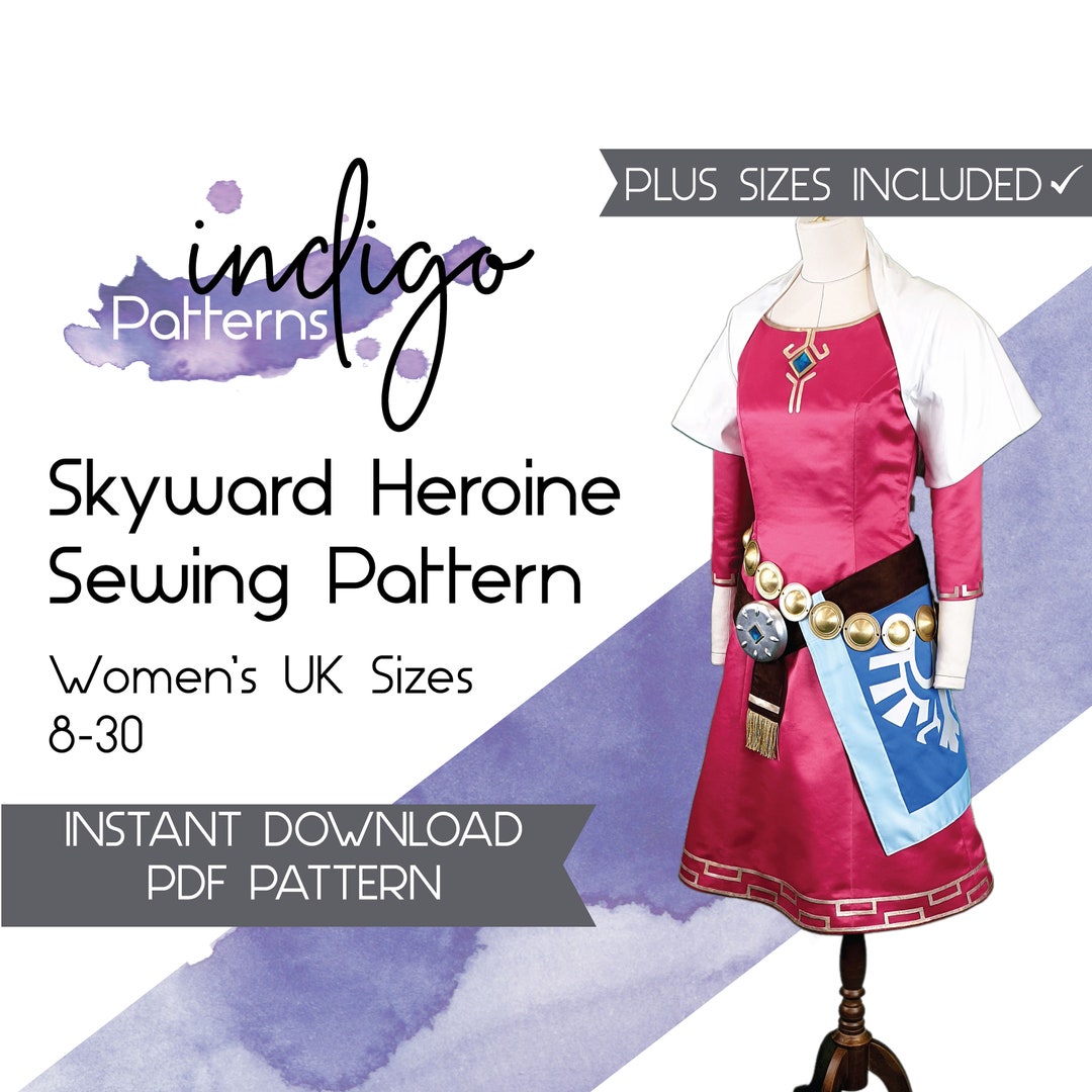 Skyward Heroine Sewing Pattern - Digital Download - Etsy