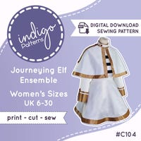 FRIEREN : Journey Elf Cosplay Pattern PDF - Etsy