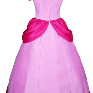 Classic Peach Cosplay Sewing Pattern, Princess Peach Costume Sewing ...