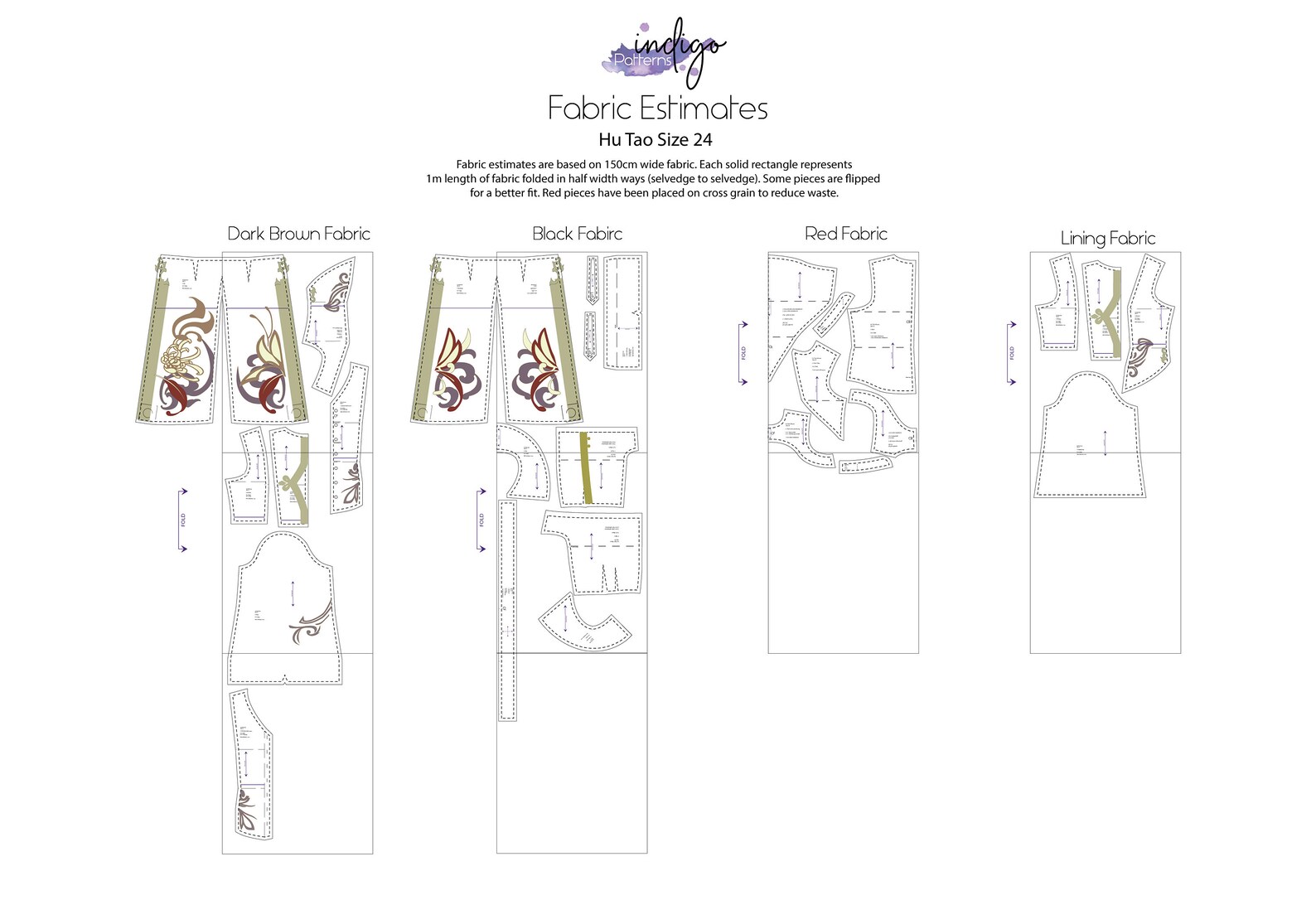 Hu Tao Genshin Impact Cosplay Sewing Pattern: Women's UK 8-24 (PDF ...