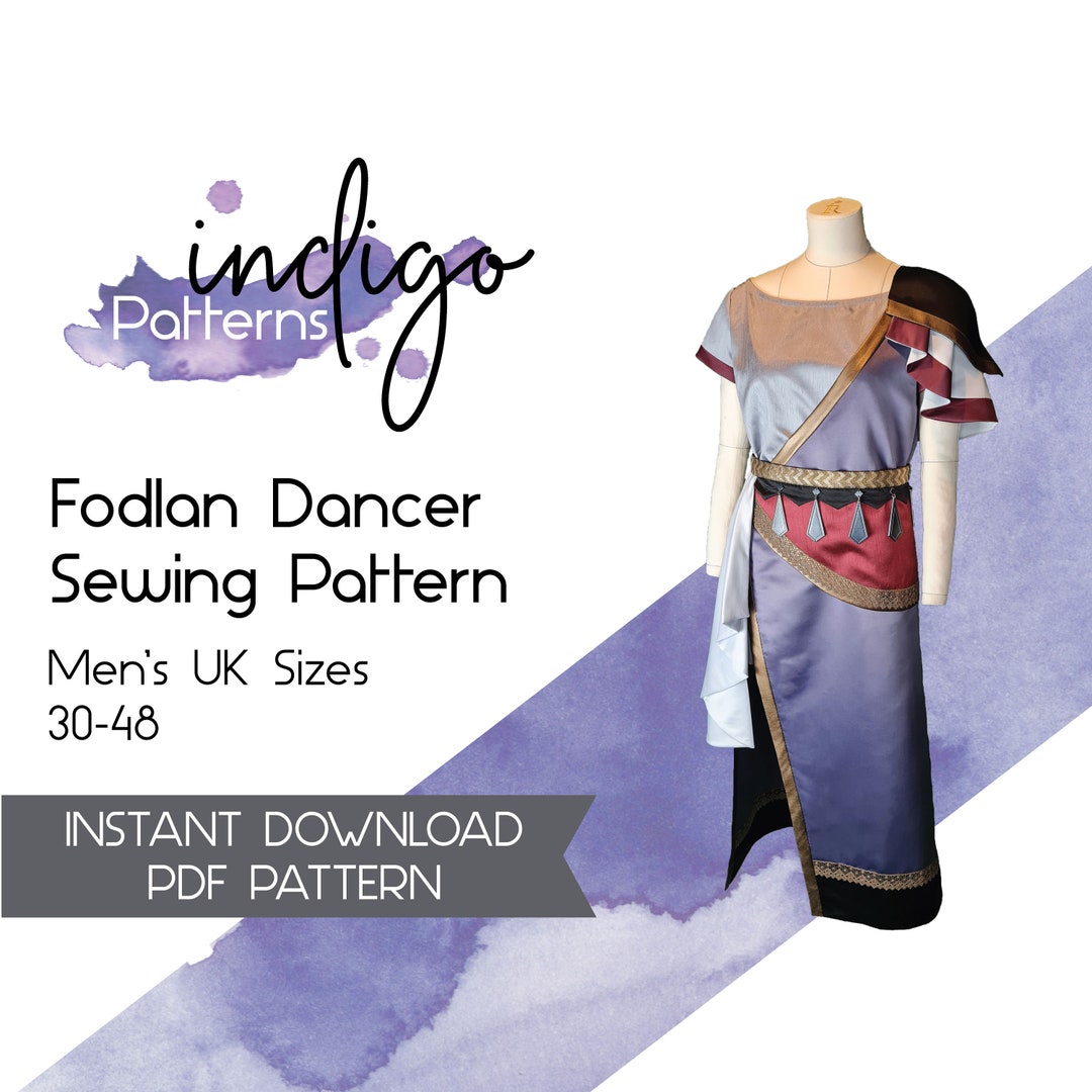 Fodland Dancer Sewing Pattern - Digital Download - Etsy