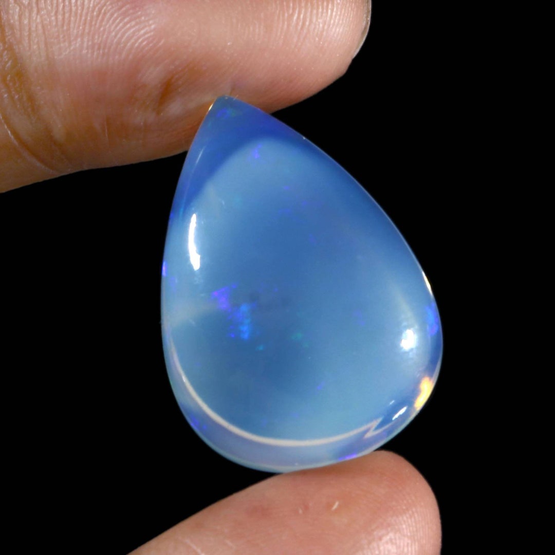 Transparent Opal Eye Clean, Natural Ethiopian Opal Cabochon Loose ...