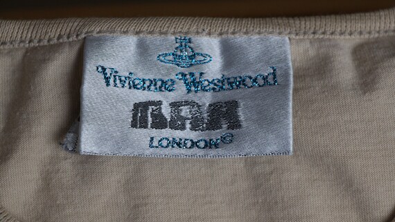 Vintage Vivienne Westwood T-Shirt Embroidery Small Ma… - Gem