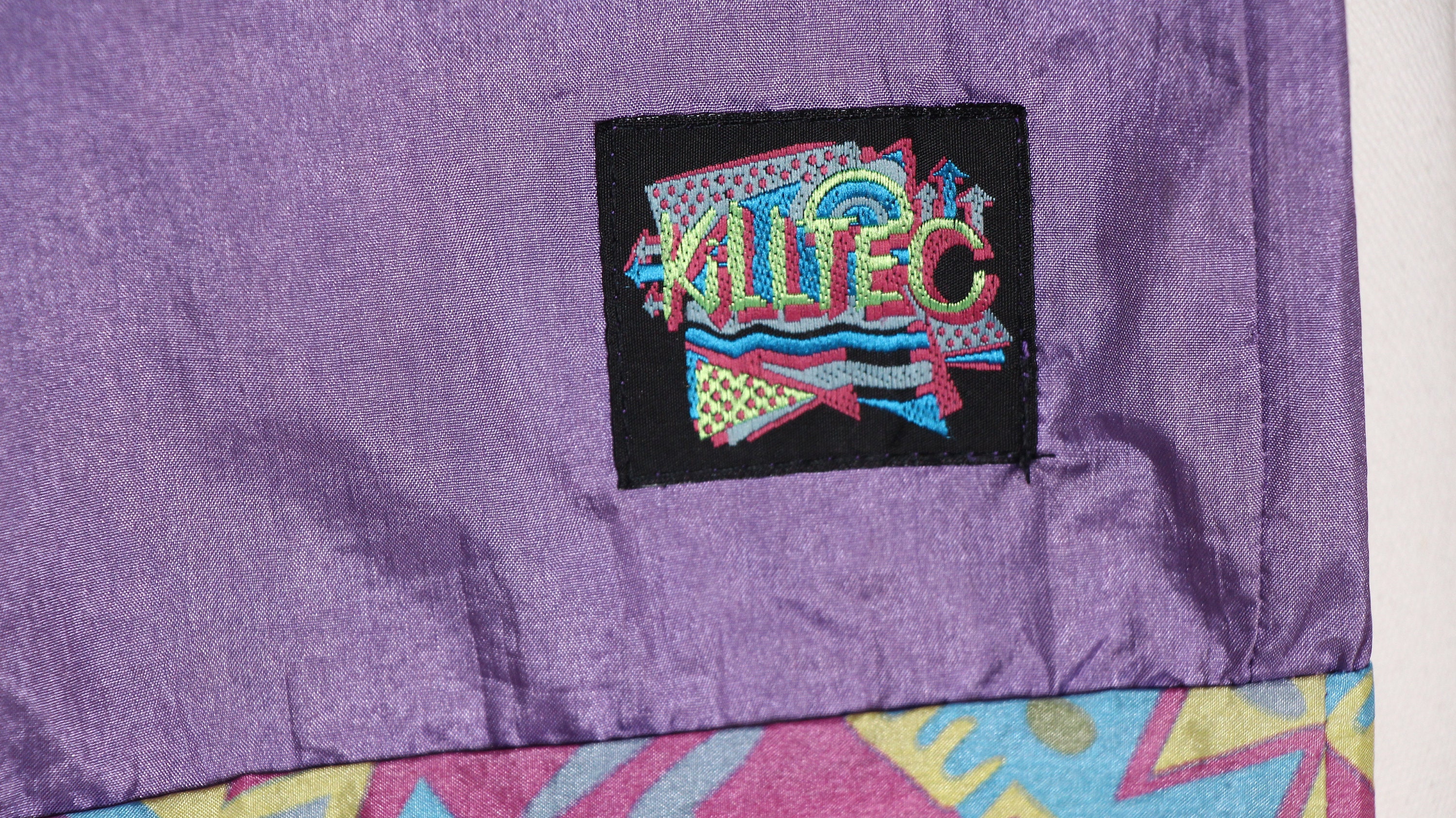 Vintage Killtec Windbreaker Anorak Chaqueta en un bolsillo | Etsy