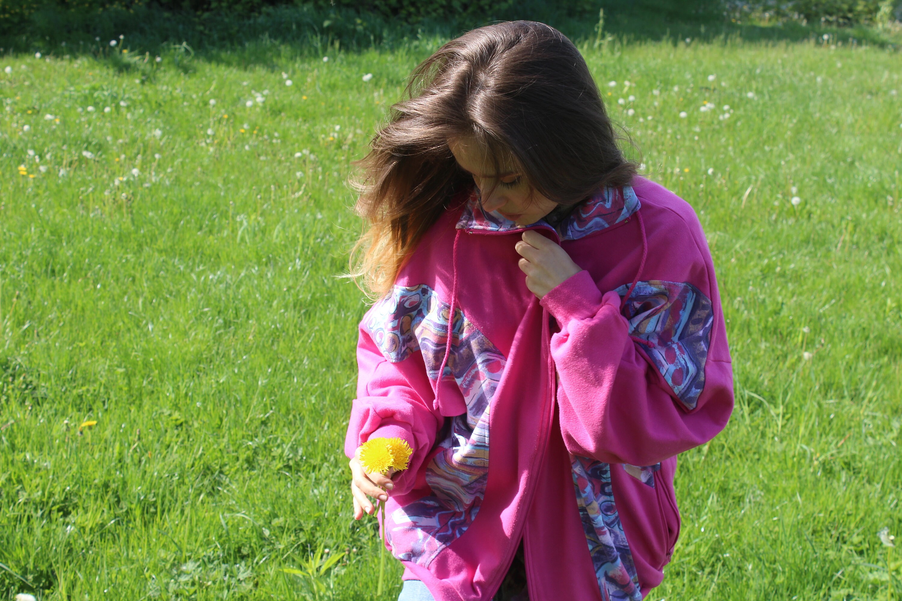 Vintage RODEO Hipster Hoodie Zip up Pink Acid Jacket Size - Etsy