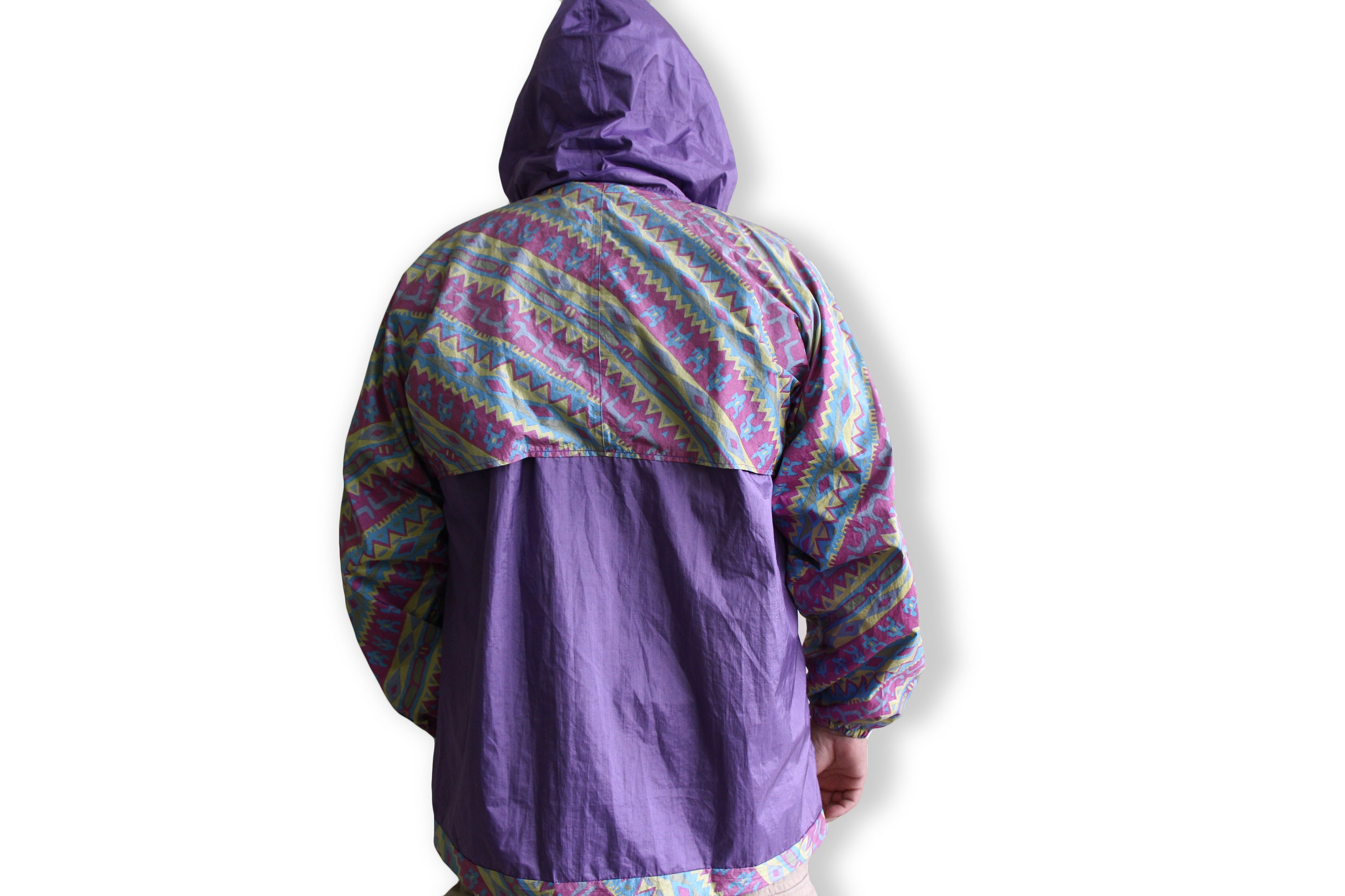 Vintage Killtec Windbreaker Anorak Chaqueta en un bolsillo | Etsy