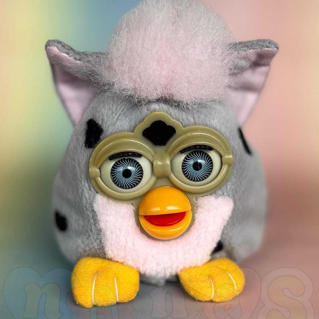 Fake Furby Buddies Leopard - Bean Bag - Vintage - Bootleg - Etsy