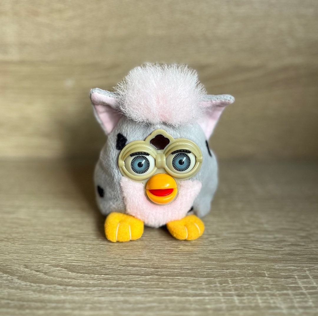 Pouf léopard Furby Fake Buddies vintage Friend Occasion Contrebande ...