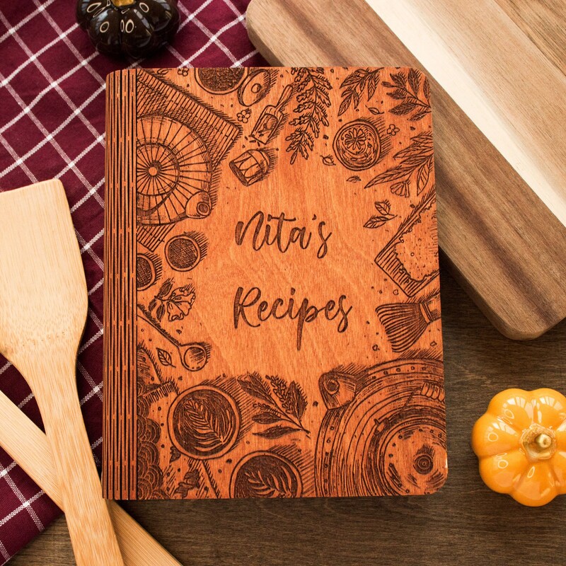 Wooden Book Cover - Etsy