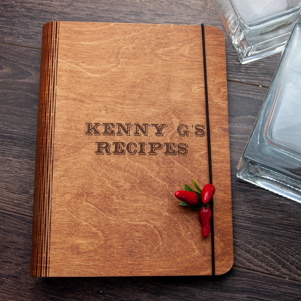 Handmade Recipe Book - Etsy