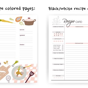 Personalized Wooden Recipe Book Binder Custom Journal Cookbook - Etsy