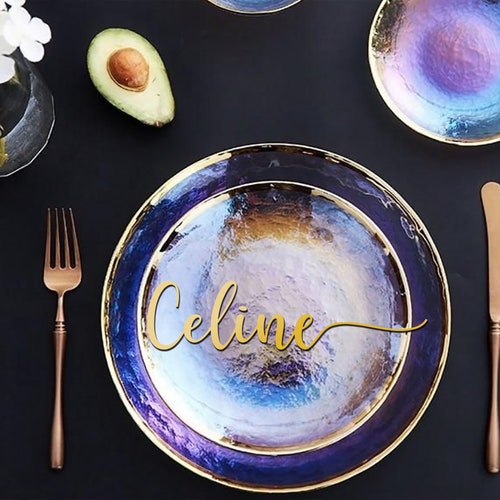 Custom Script Names Wedding Place Cards Rustic Name Cards - Etsy