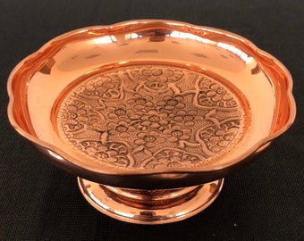 Copper Candy Dish - Etsy