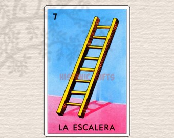 Loteria "la Escalera" Digital File - Etsy