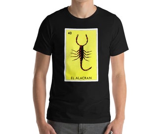 El Alacran SVG Mexican Loteria SVG Classic Card Silhouette Cameo ...