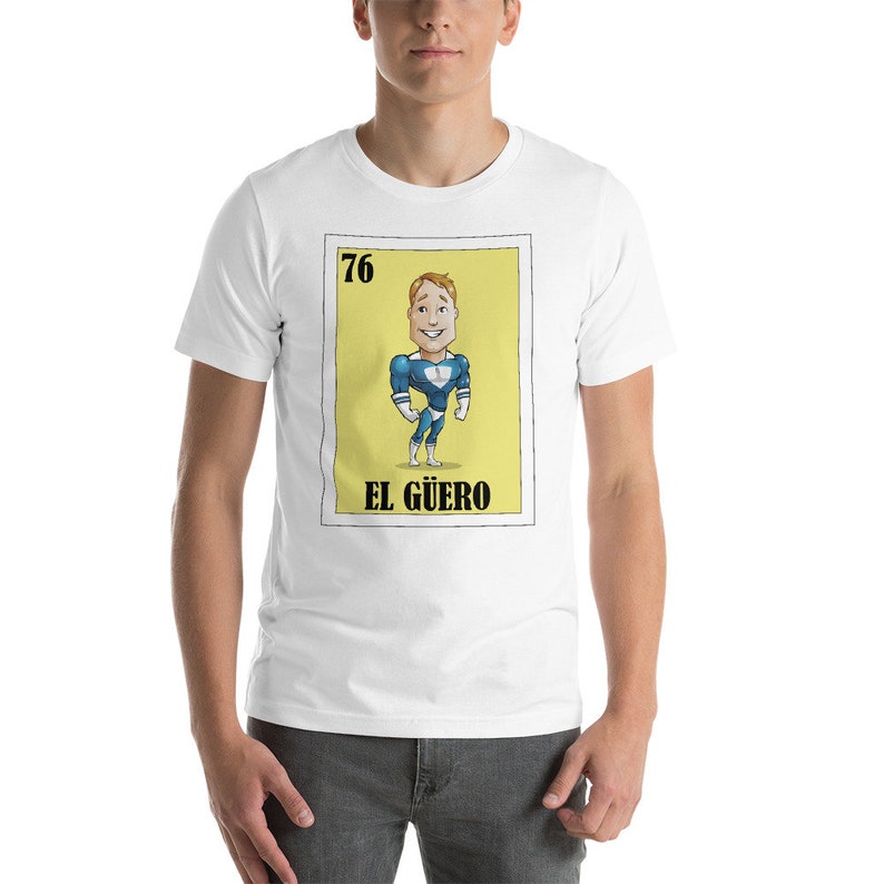 Loteria Shirts El Guero T Shirt Blonde Guy Shirt Spanish - Etsy