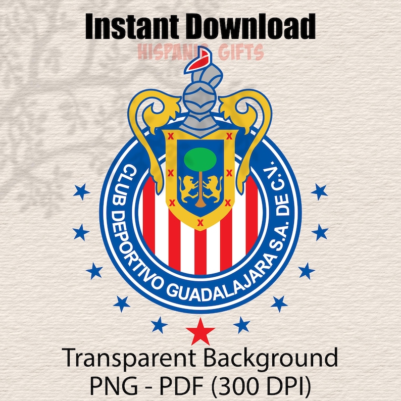 Chivas Logo PNG PDF Transparent - Futbol Mexicano Digital Prints ...