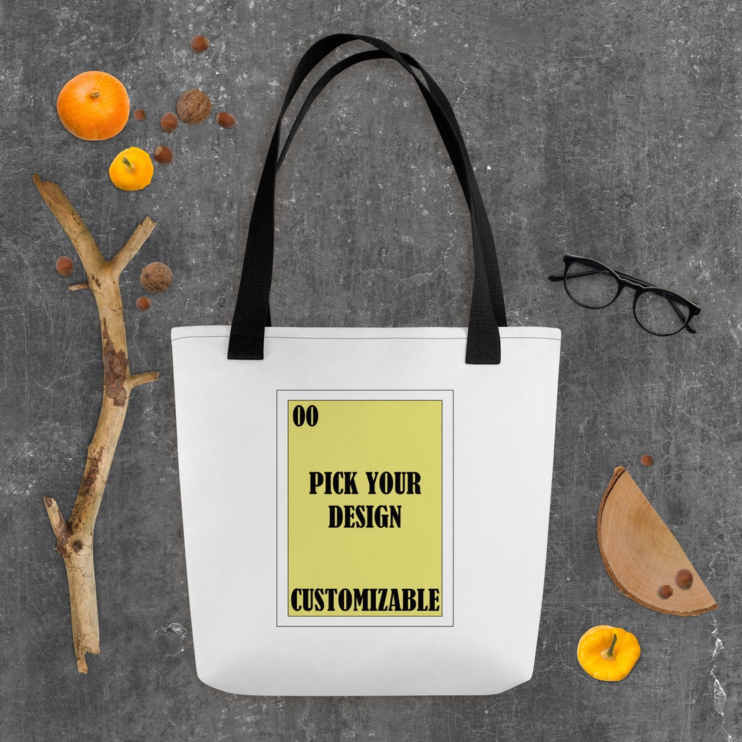 Custom Loteria Tote Bag Pick the Design and Text - Etsy