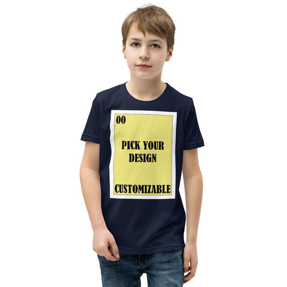 Custom Loteria Shirt for Kids Pick the Design and Text - Etsy