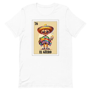 Loteria Shirts - El Guero T Shirt - Blonde Guy Shirt Spanish - Etsy