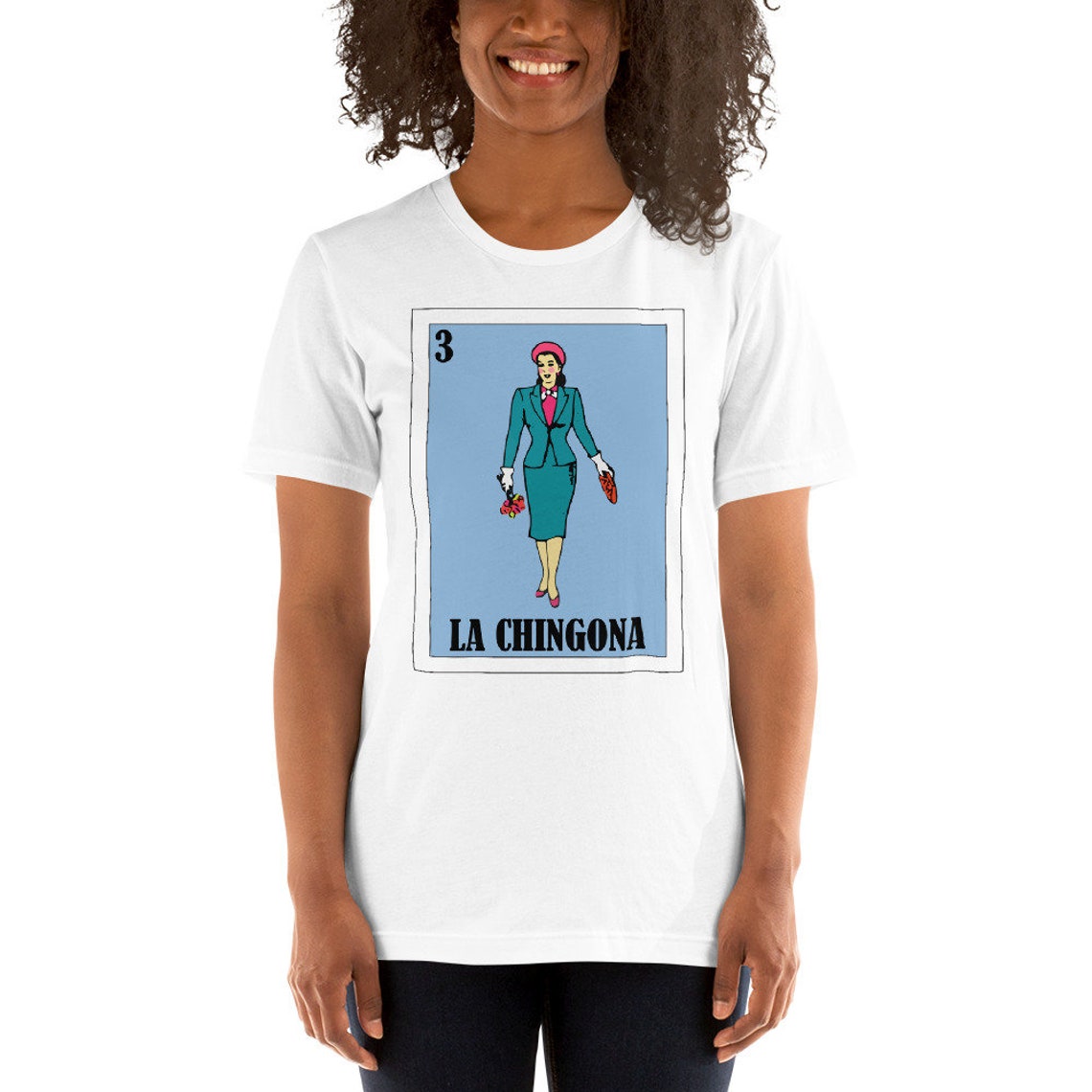 Loteria Shirts Chingona Shirt La Dama T Shirt Parody - Etsy