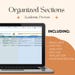 Literature Review Excel/google Sheets Advanced Academic Template - Etsy