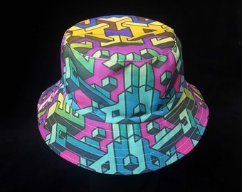 Geometric Hat - Etsy