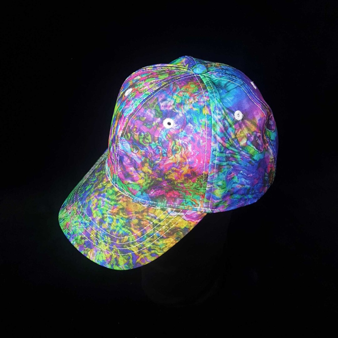 Psychedelic Puddle Festival Baseball Cap | SHRINE - Etsy