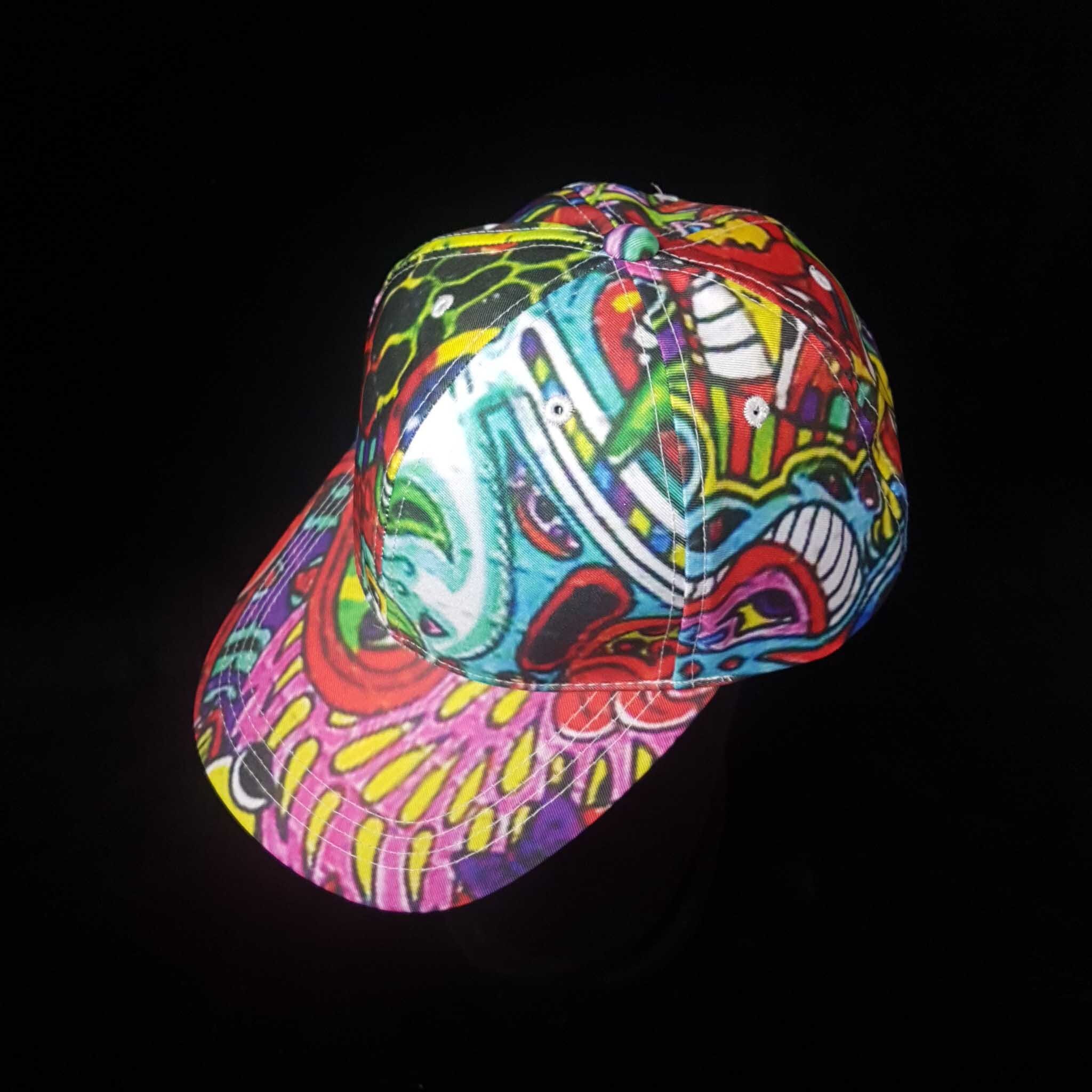 Psychedelic Art Festival Baseball Cap SHRINE | Etsy