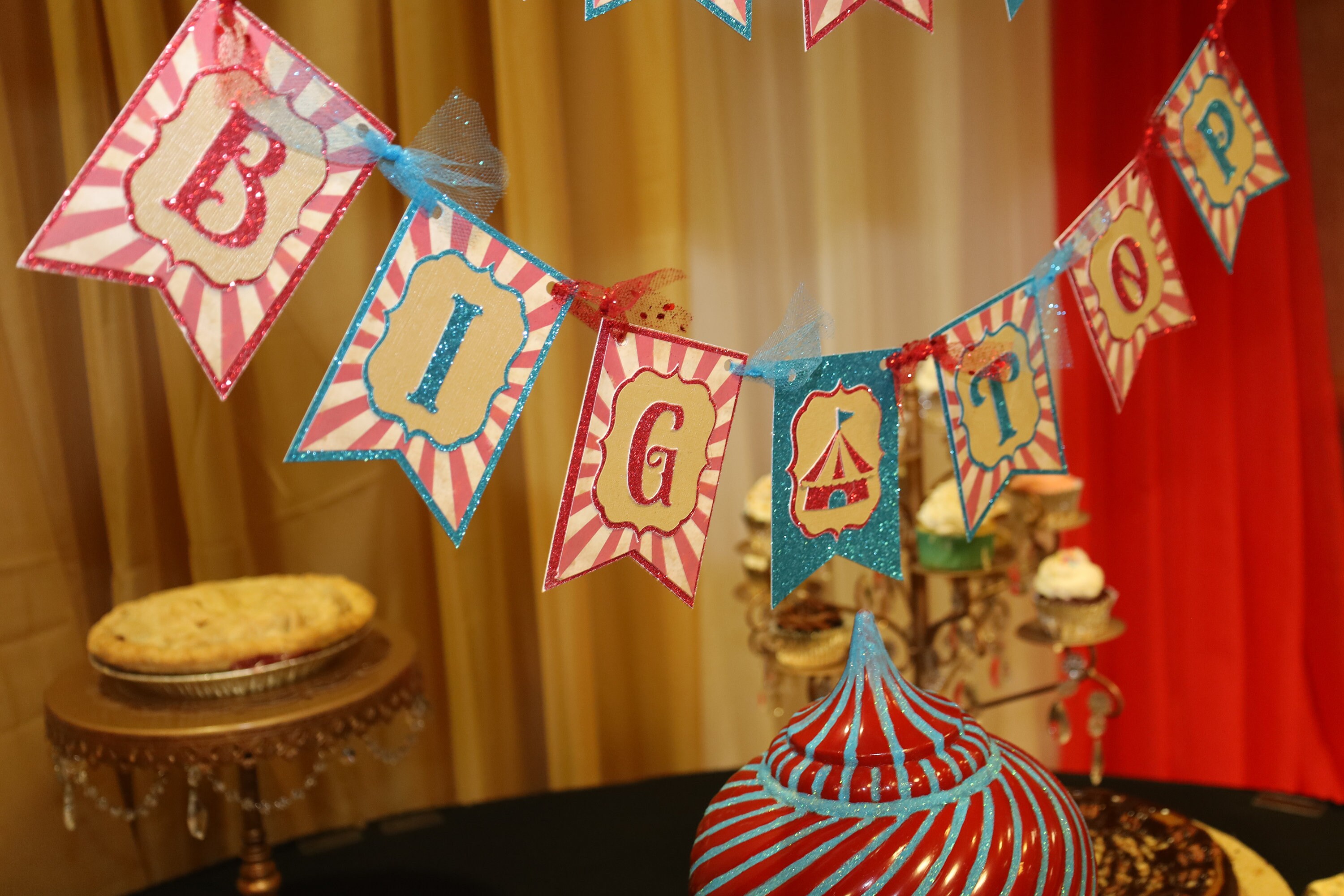 Vintage Circus Birthday Banner Circus Party Banner Circus - Etsy