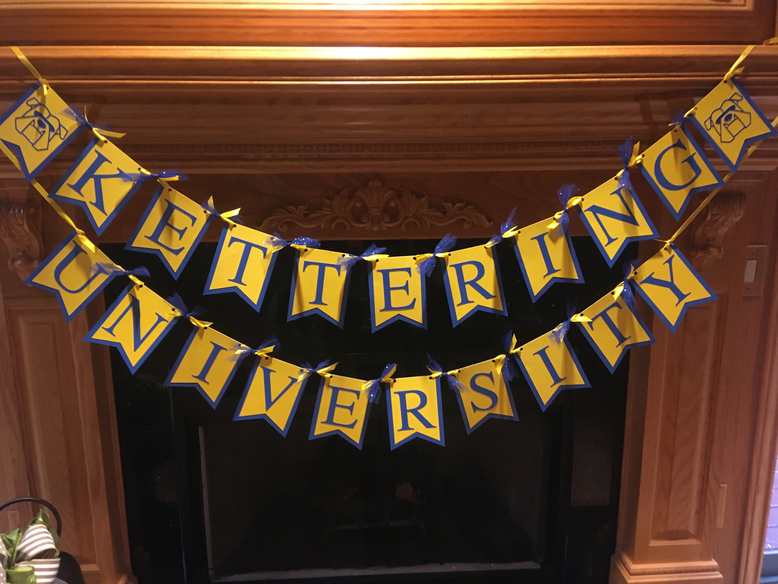Kettering University Banner Kettering University Graduation - Etsy España