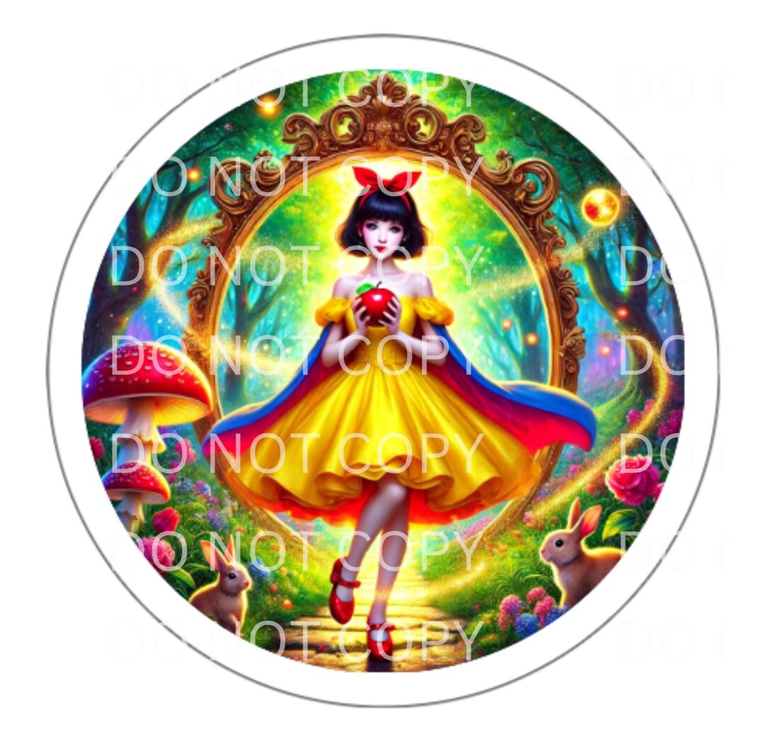 Snow White Sticker, Poison Apple, Snow White Movie, Laptop Kindle ...