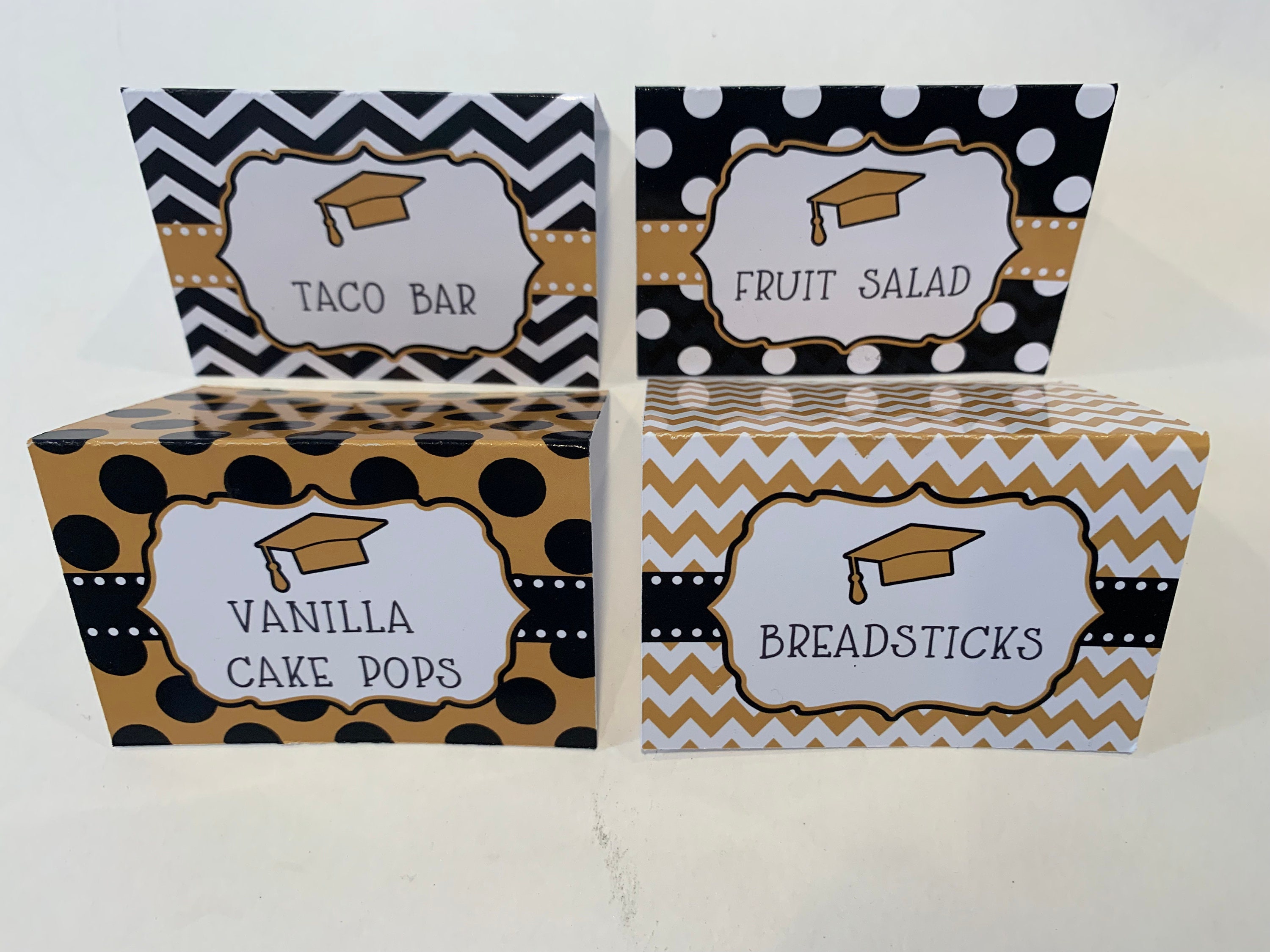 Graduation Food Labels Food Buffet Labels Candy Buffet - Etsy Canada