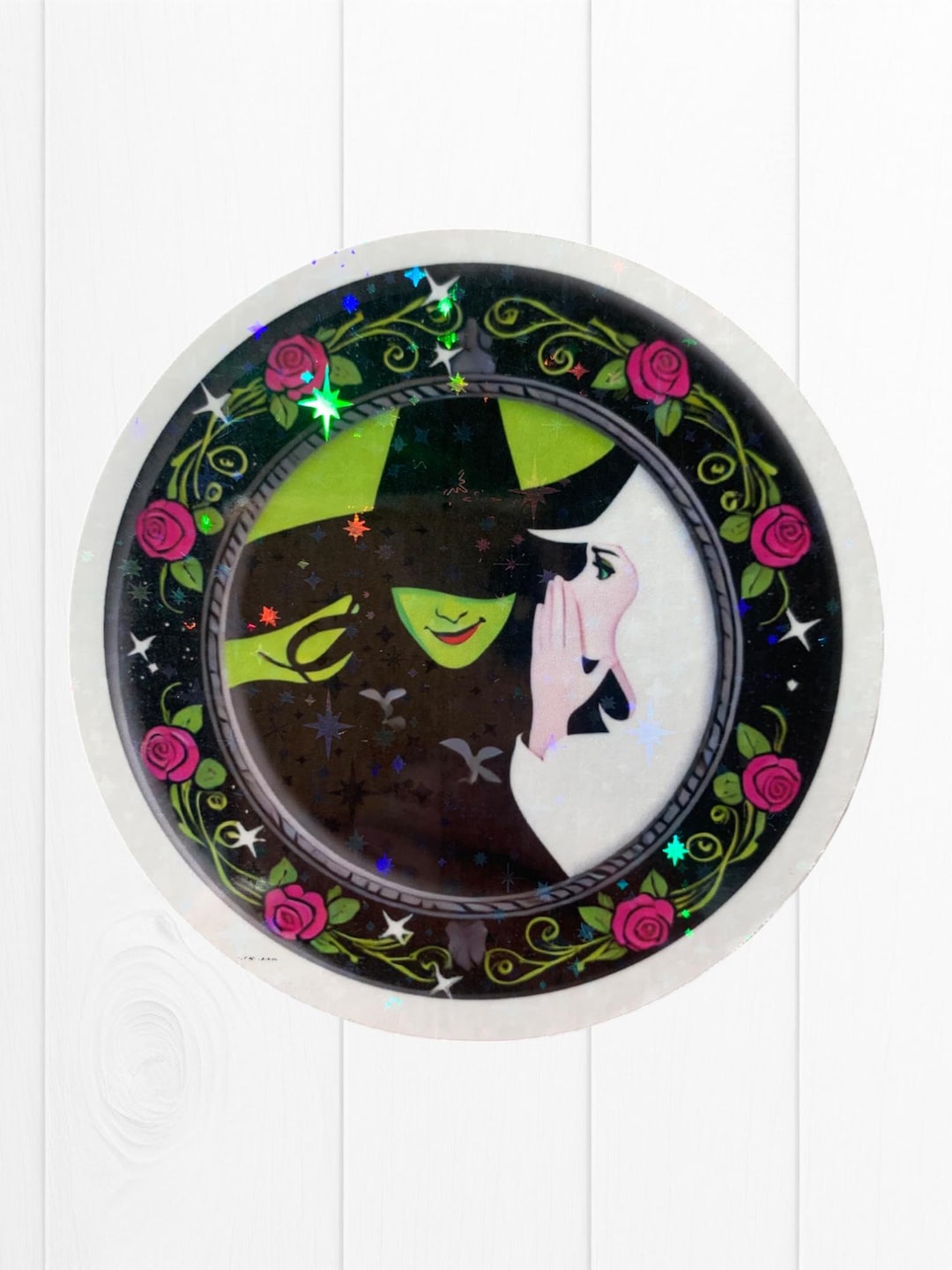 Wicked Sticker, Movie Wicked, Elphaba and Glinda, Emerald City, Sticker ...