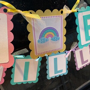 Pop It Birthday Party Banner, Pop It Theme Banner, Pop It Birthday ...