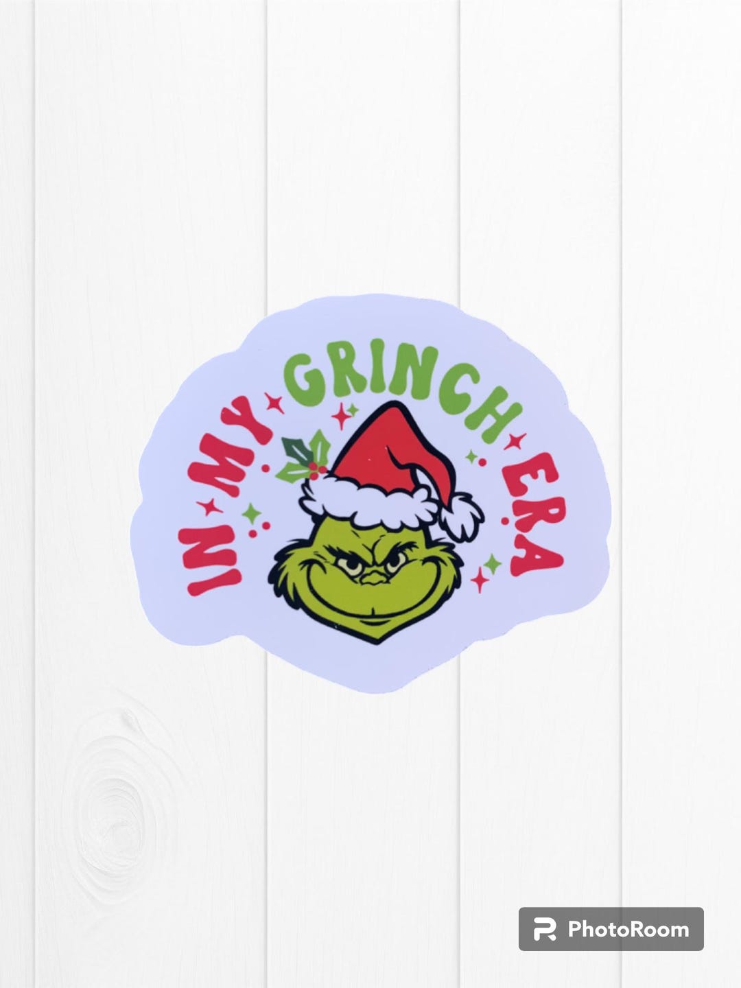 In My Grinch Era Sticker, Grinch Era, Grinch Sticker, Christmas ...