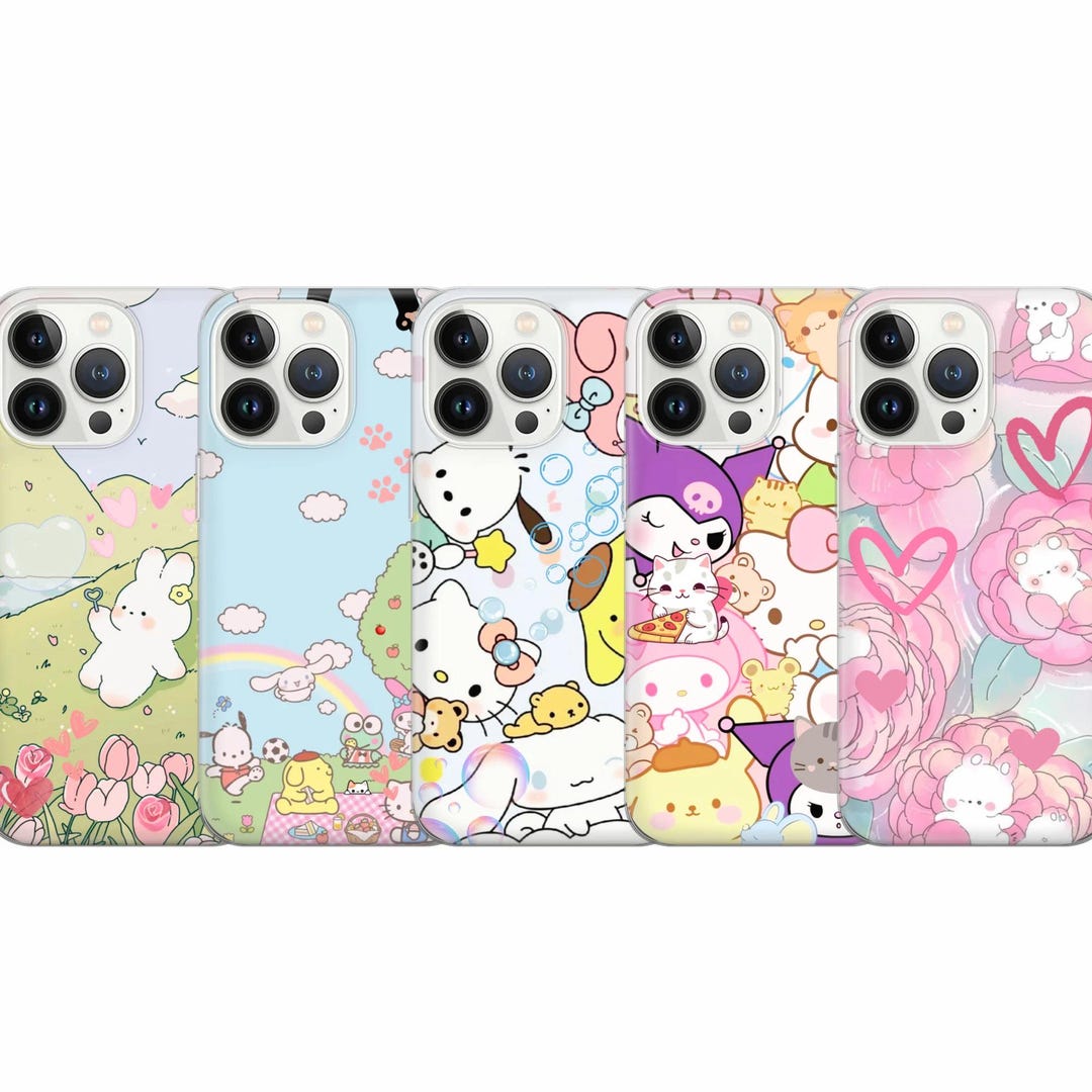 Sanrio Characters Phone Case Kitty Merch Cover for iPhone 17, 17 Air ...