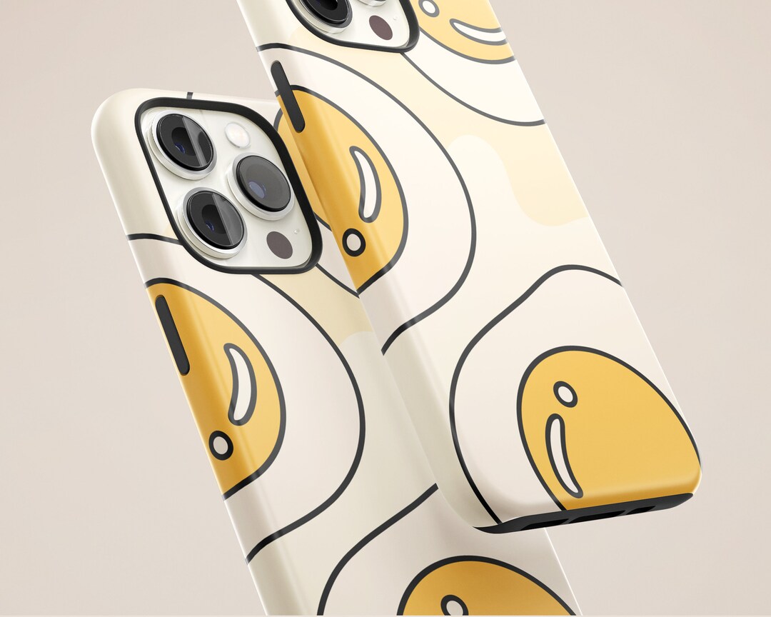 Fried Egg Tough Case full print for iPhone 14, 13, 12 Pro, 11, XR, SE ...