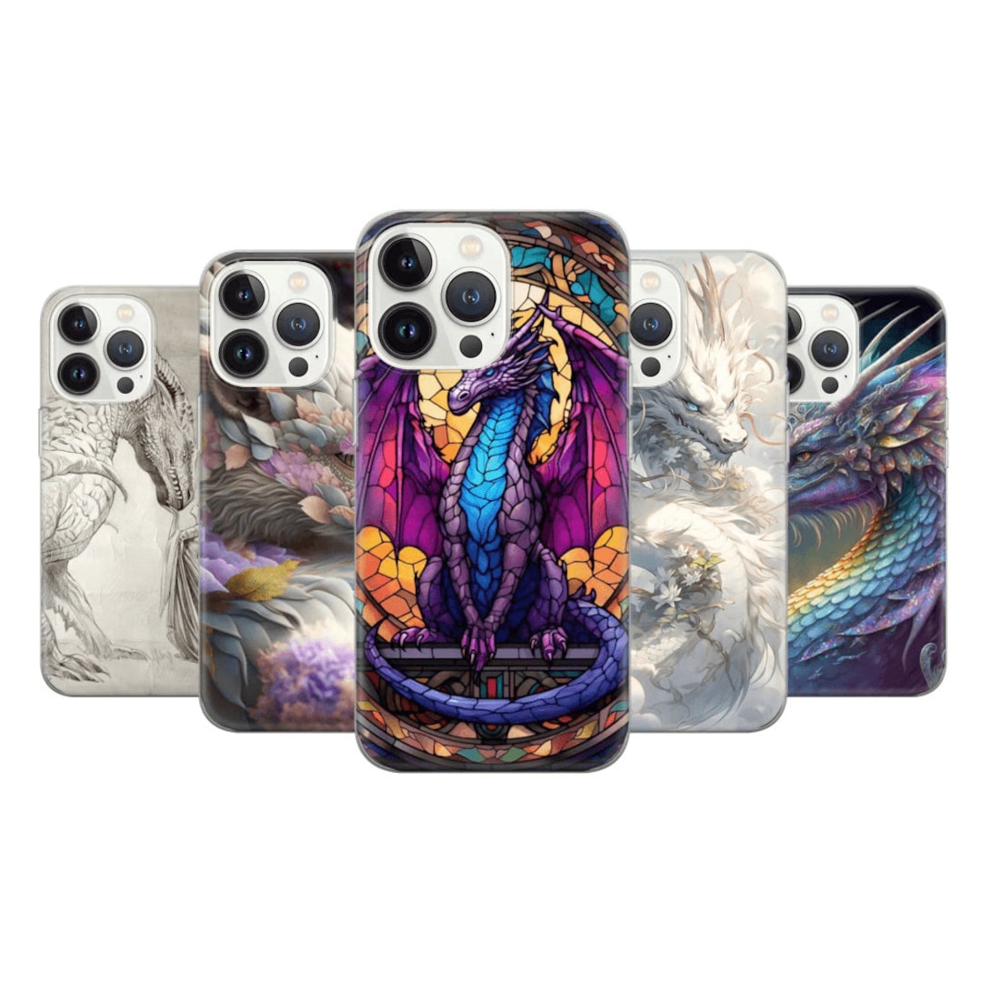 Dragon Princess Phone Case: Soft TPU Cover for iPhone 17, 16, Pixel 10a ...