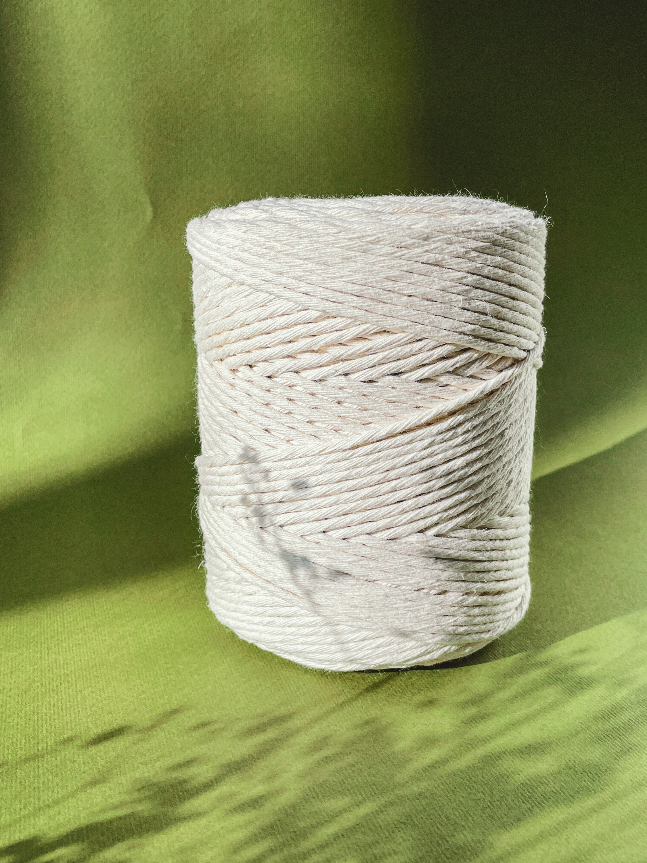 3mm Macrame Single Twist Cord 1kg / 280m Single Strand Soft Rope for ...