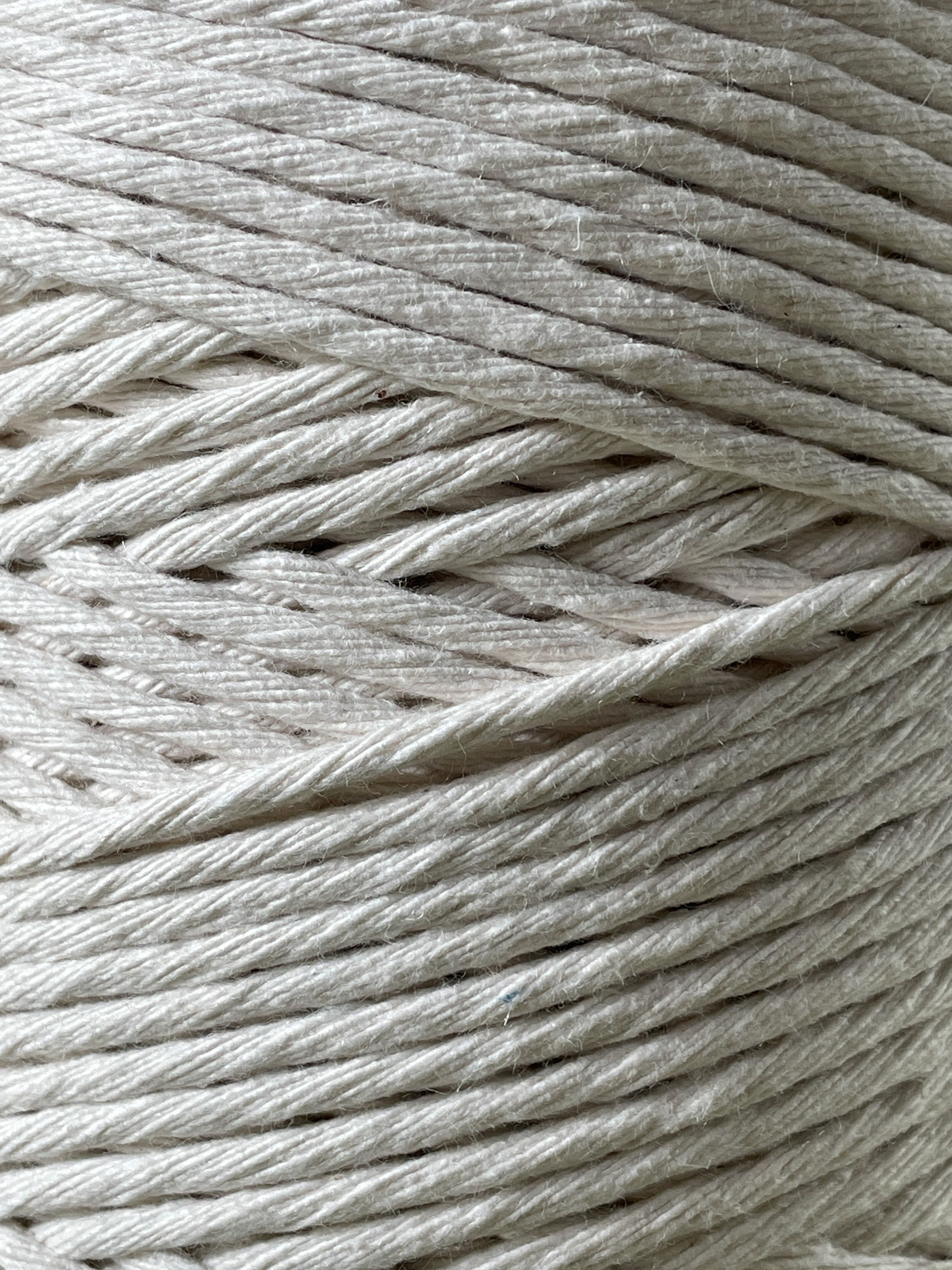 3mm Macrame Single Twist Cord 1kg / 280m Single Strand Soft Rope for ...